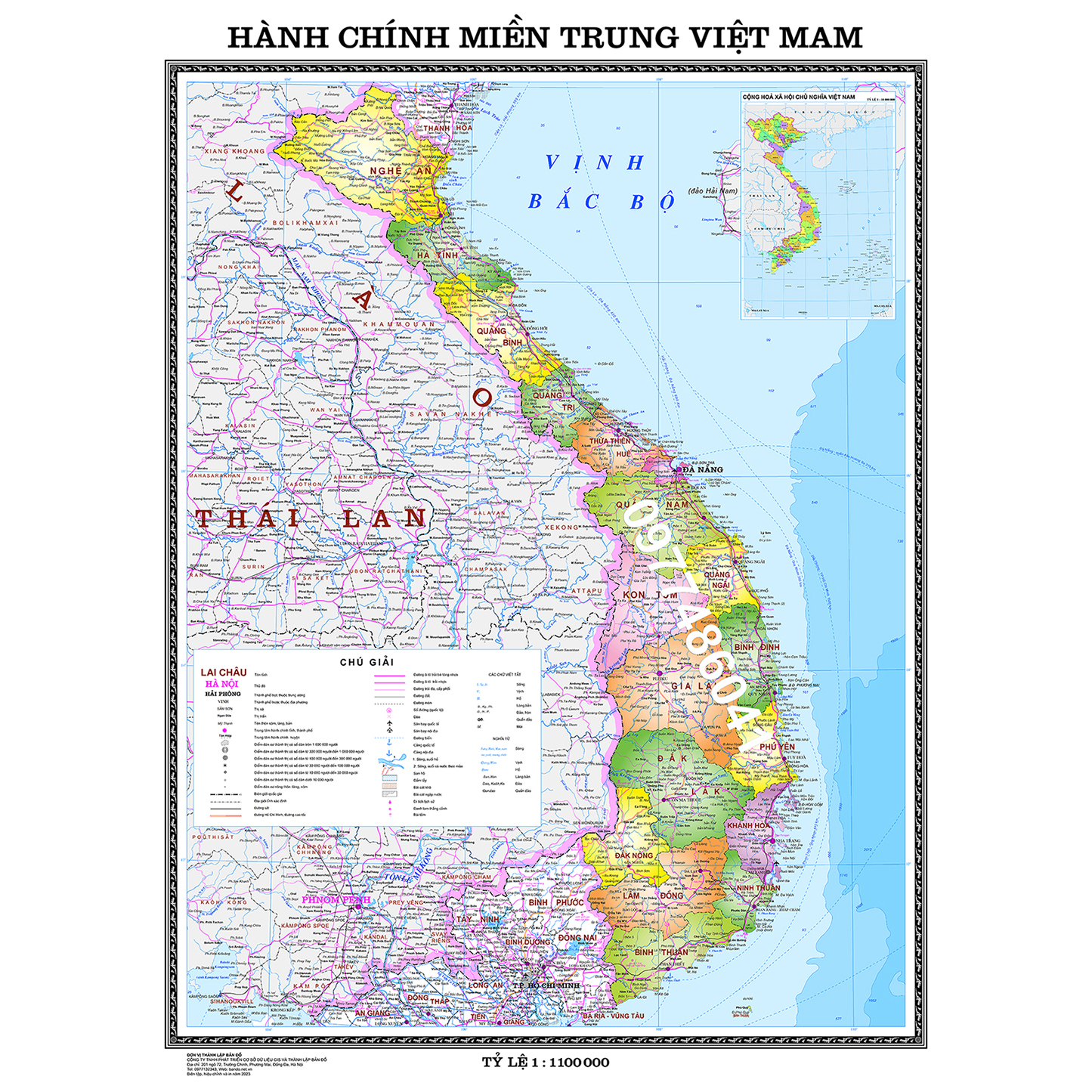 Bản đồ hành chính miền trung Việt Nam,hành chính miền trung Việt Nam ...